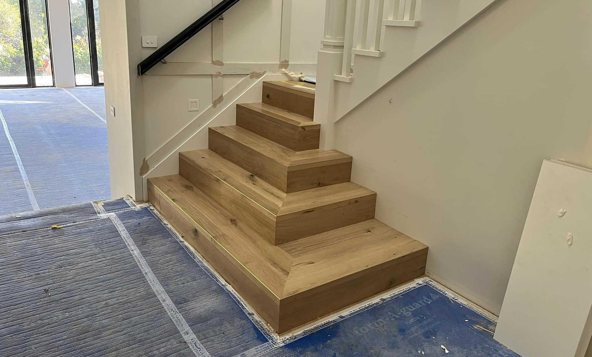 Solid Timber Staircases Melbourne | Woodworks Timber Flooring